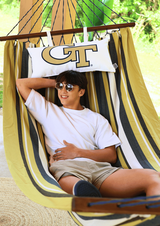 Georgia Tech Yellow Jackets Logo Hammock | Georgia Tech Tailgate ...