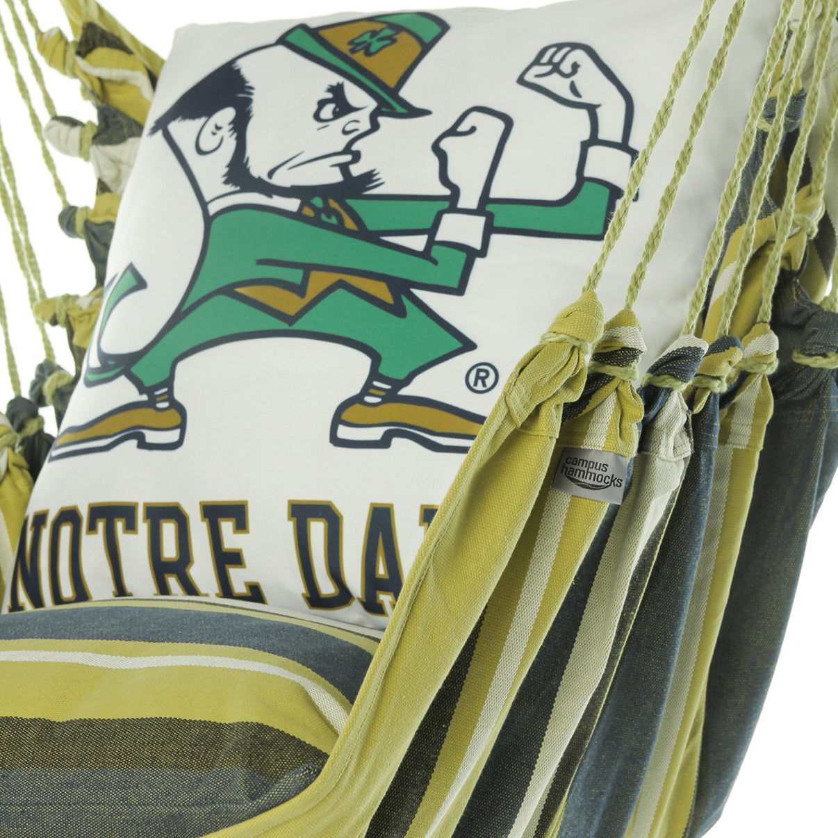 Notre Dame Fighting Irish Pillow | Notre Dame Leprechaun Pillow Sham ...