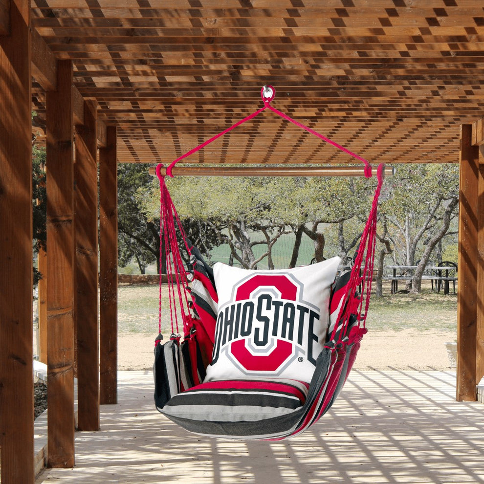 Ohio State Buckeyes Logo Hammock Swing | Ohio State Tailgate Chair ...
