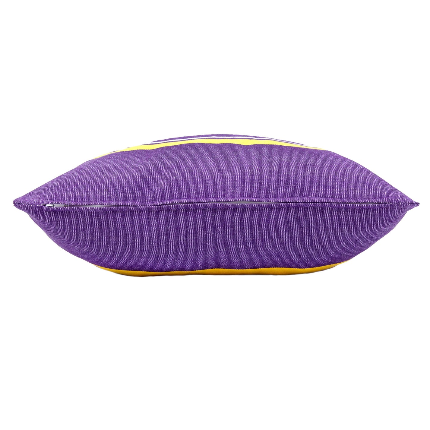 LSU Throw Pillow Cover | LSU Purple and Gold Striped Pillow – Campus ...