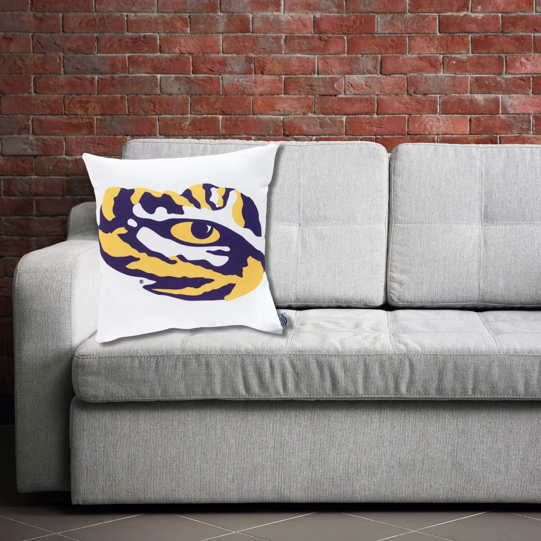 LSU Tigers Throw Pillow | Louisiana State University Pillow Cushion ...