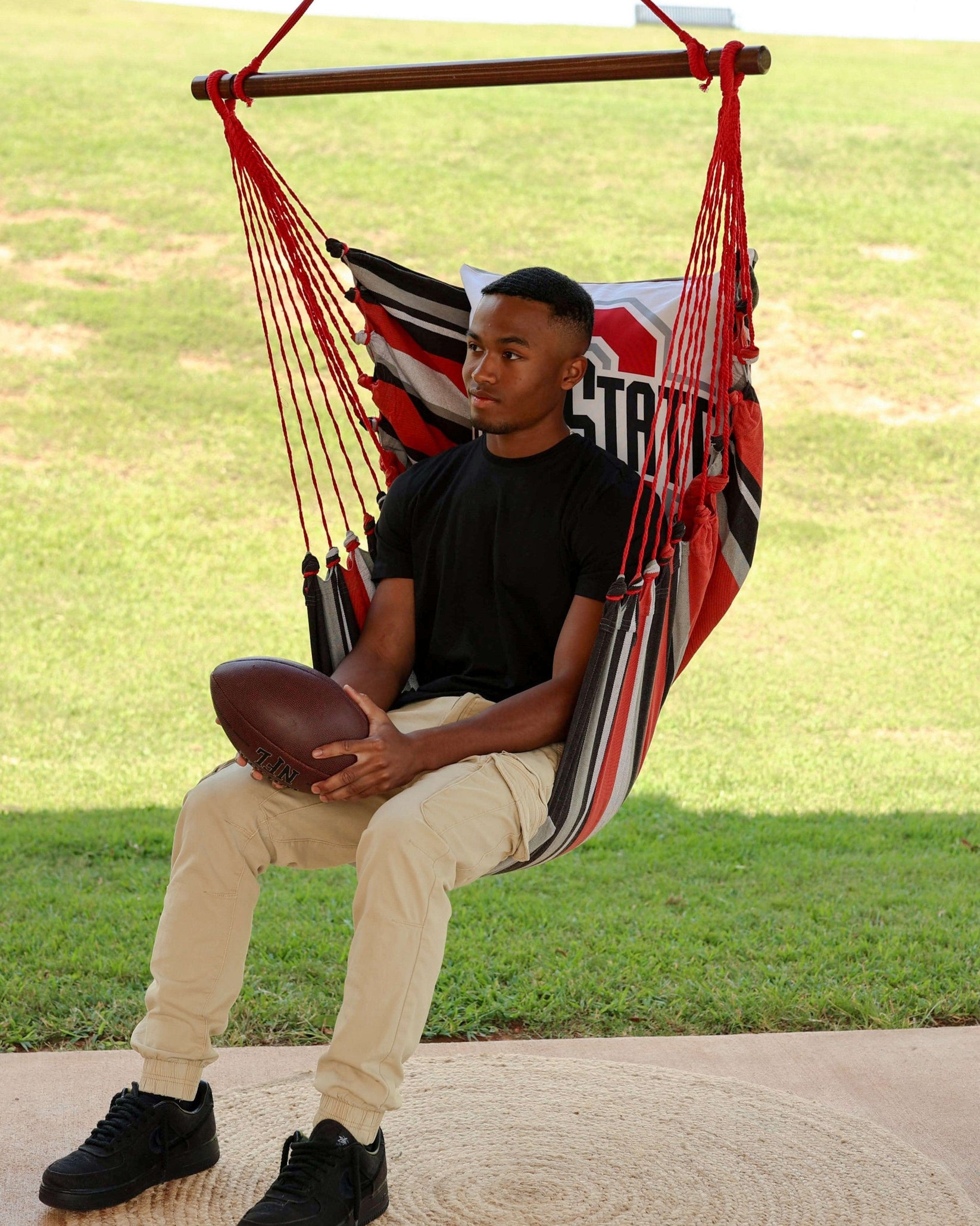 Ohio State Buckeyes Logo Hammock Swing | Licensed Ohio State Chair ...