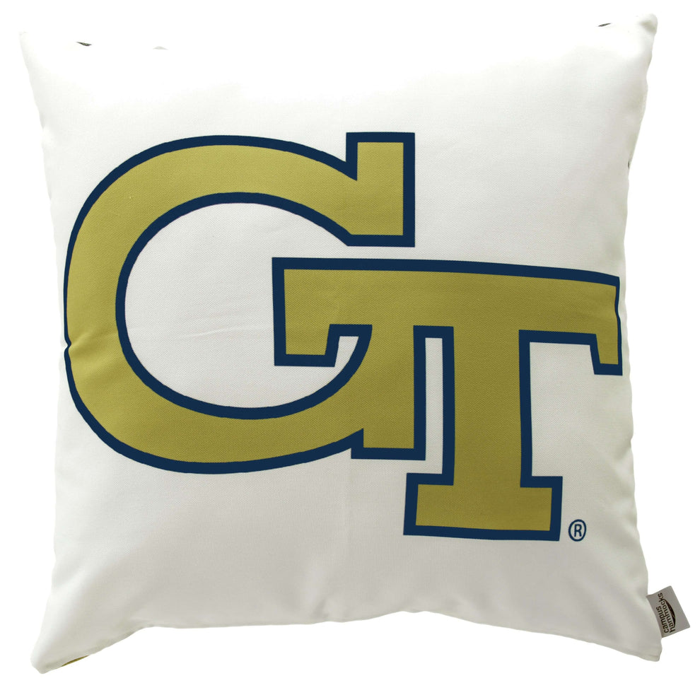 Georgia Tech Logo Pillow Cover | Yellow Jackets Georgia Tech Throw ...