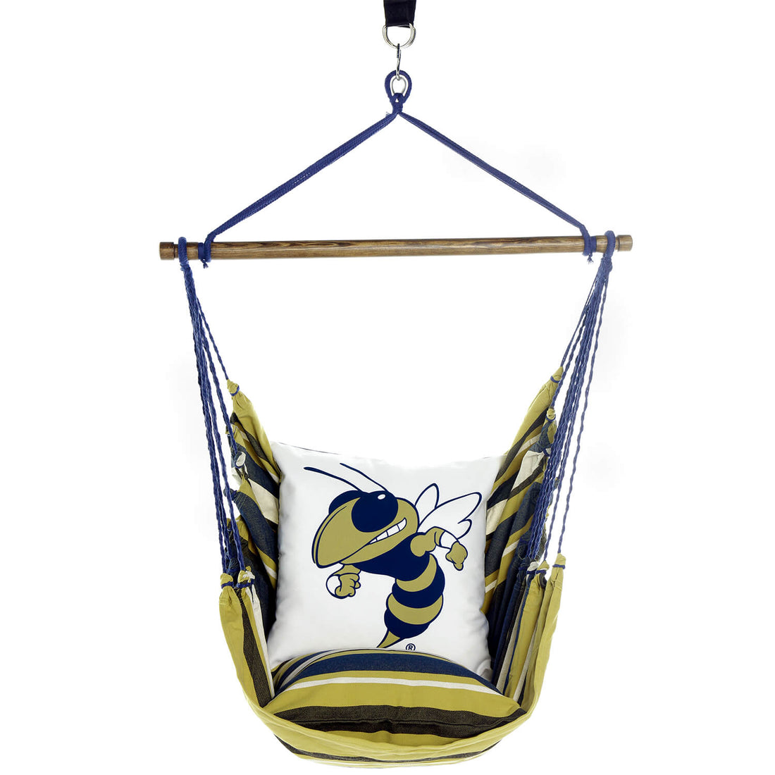 Georgia Tech Buzz Hammock Chair Swing | Yellow Jackets Hammock Swing ...